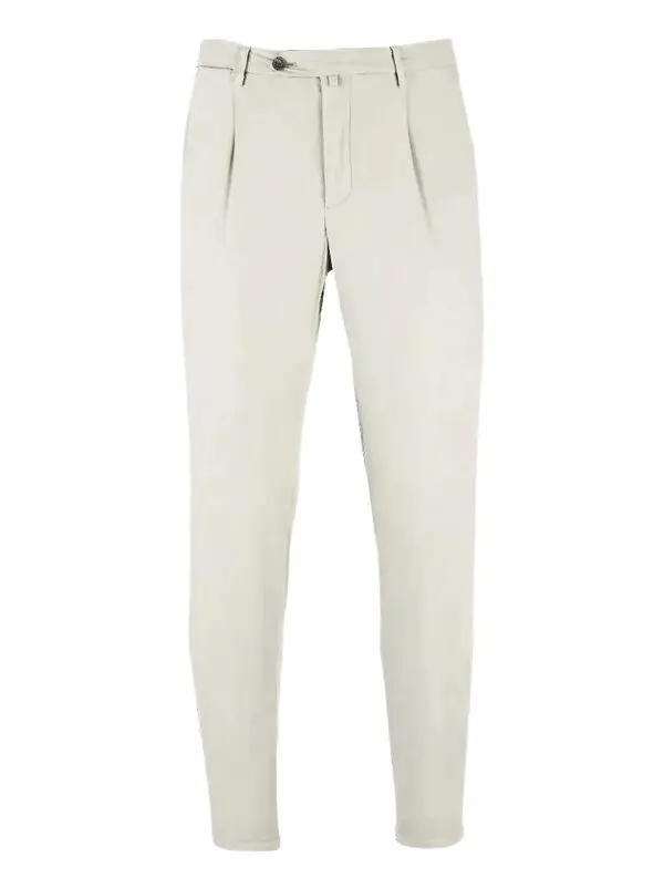 BRIGLIA 1949 Pleated Detail Trousers - Neutrals