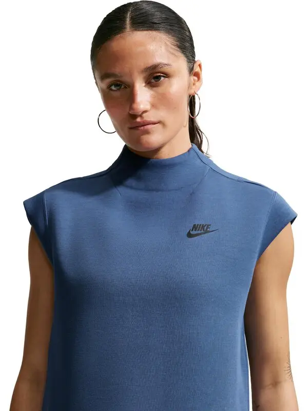 Nike Sportswear Tech Fleece Short-sleeve Top - Blue