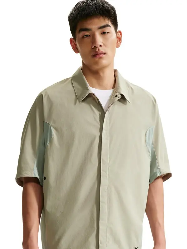 Nike Tech Helios Dri-fit Short-sleeve Top - Green