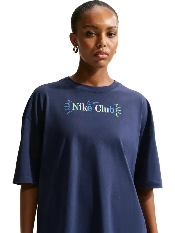 Nike Sportswear Classic Oversized T-shirt - Blue