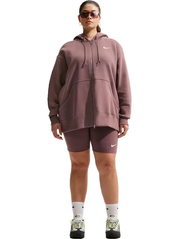 Nike Sportswear Classic High-waisted 8" Biker Shorts - Purple