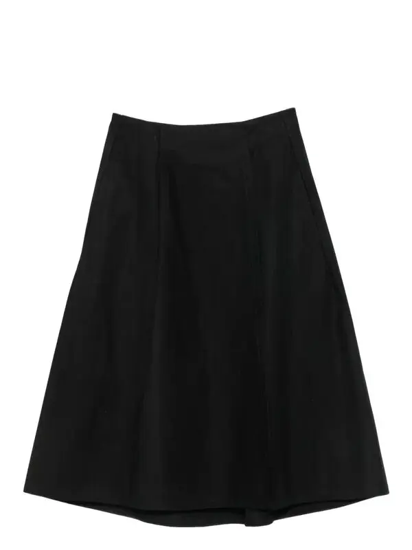 Sofie D'hoore Sora Pleated A-line Skirt - Black