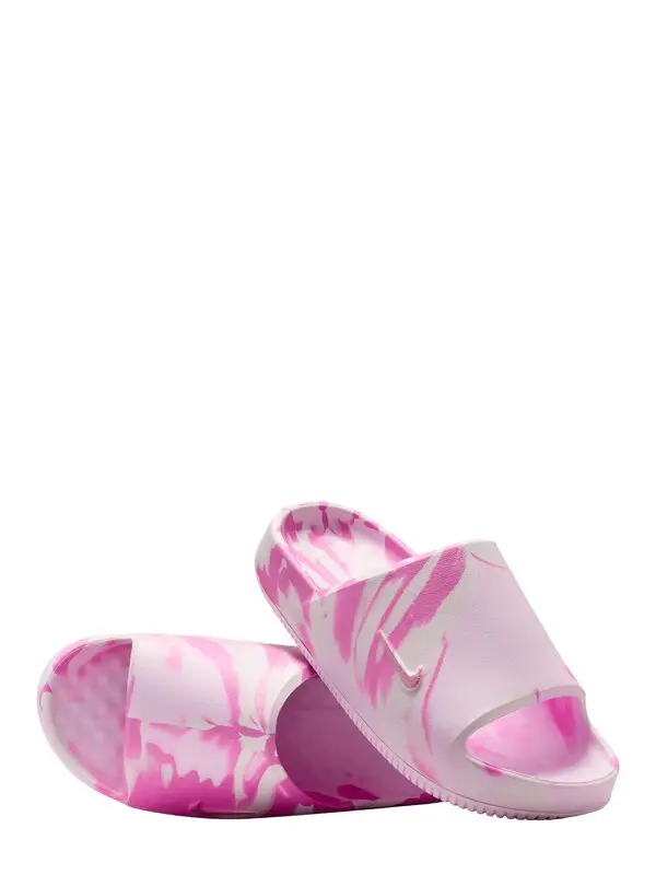 Nike Calm 2.0 Marbled Slides - Pink