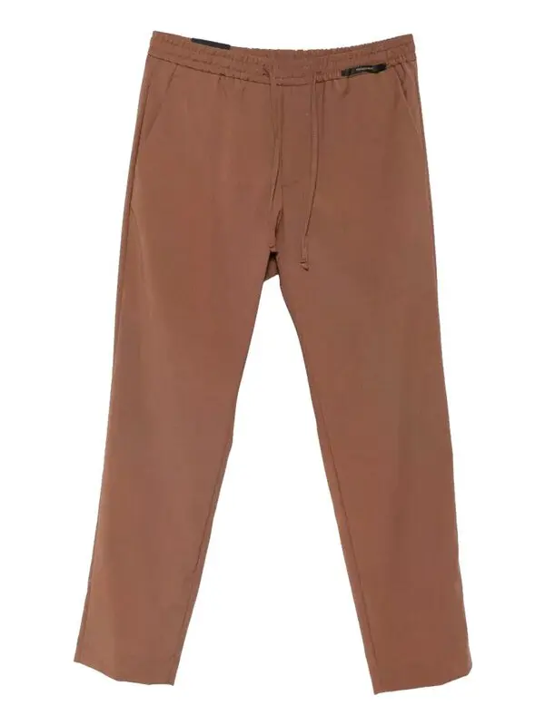 MICHAEL COAL Mc Adam Drawstring Trousers - Brown