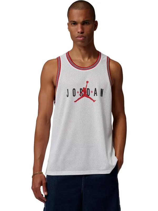 JORDAN Brooklyn Mesh Jersey - White