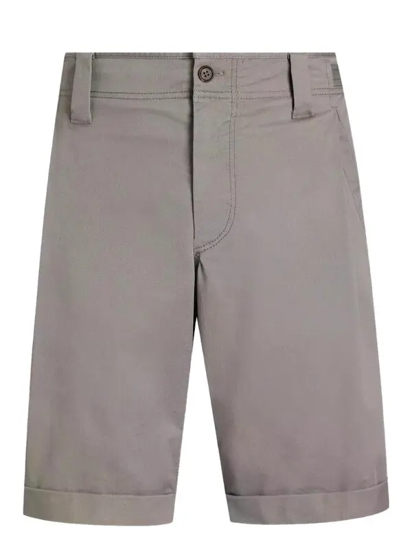 Dolce & Gabbana Topstitched Chino Shorts - Grey
