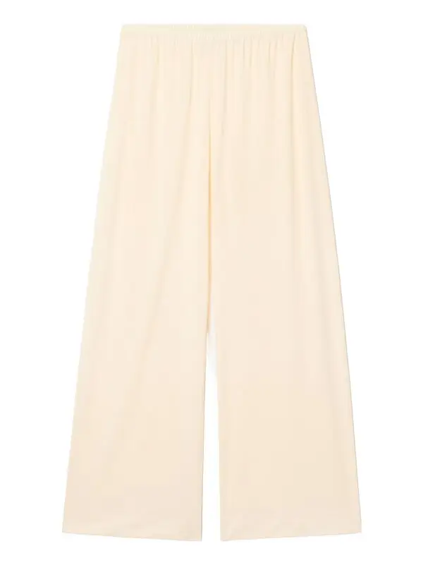 HOUSE OF DAGMAR Jersey Trousers - Cream White