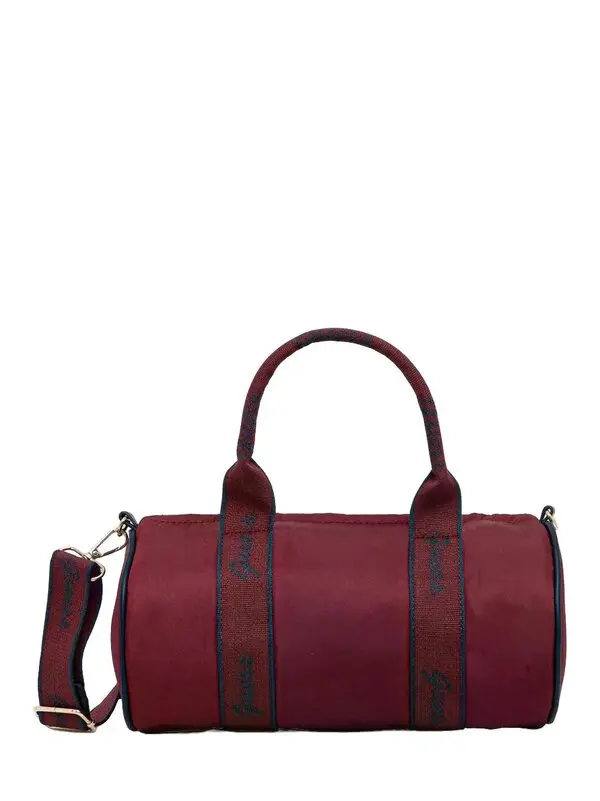 Guess Logo-tape Crossbody Bag - Red