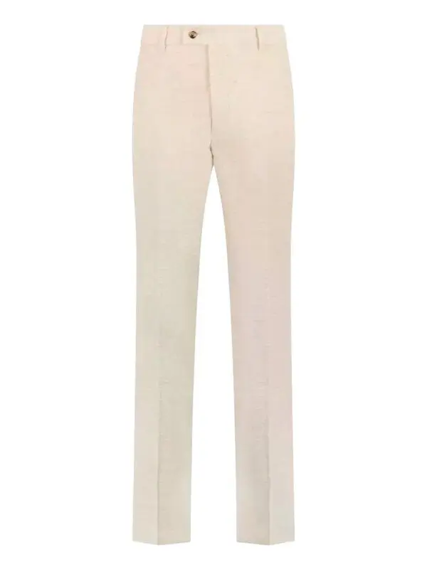 Philipp Plein Pressed-crease Tailored Trousers - Neutrals