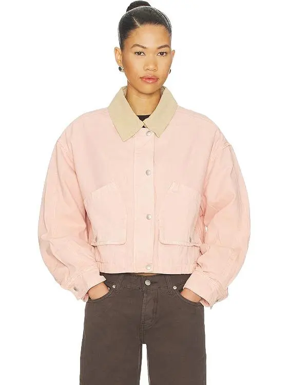 Blanknyc Collared Jacket - Lawn Party