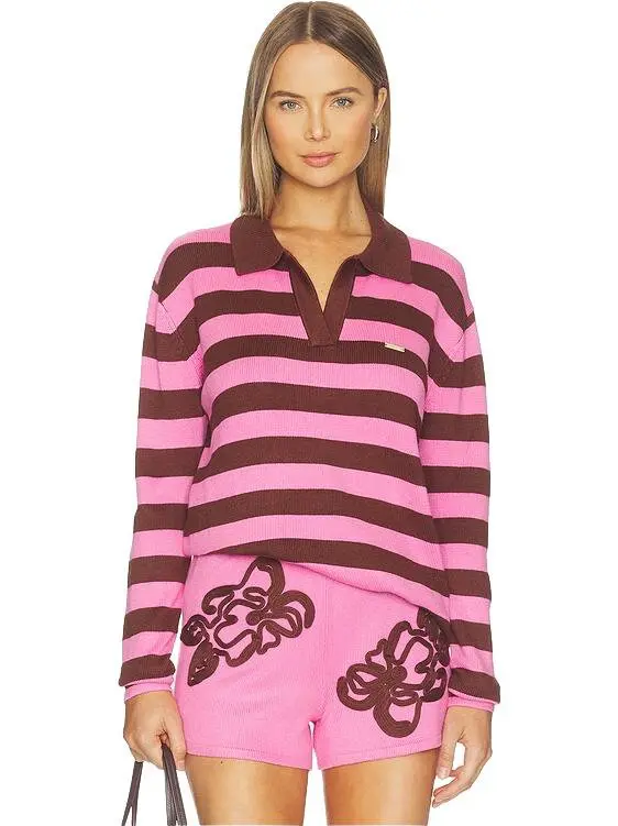 THE WOLF GANG Keiko Polo - Candy Stripe