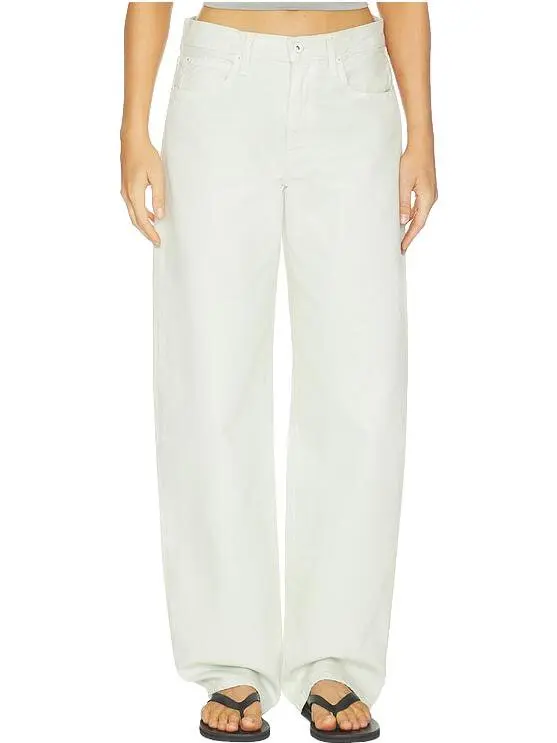 SLVRLAKE Tess Long Jeans - Vintage Aloe Grain