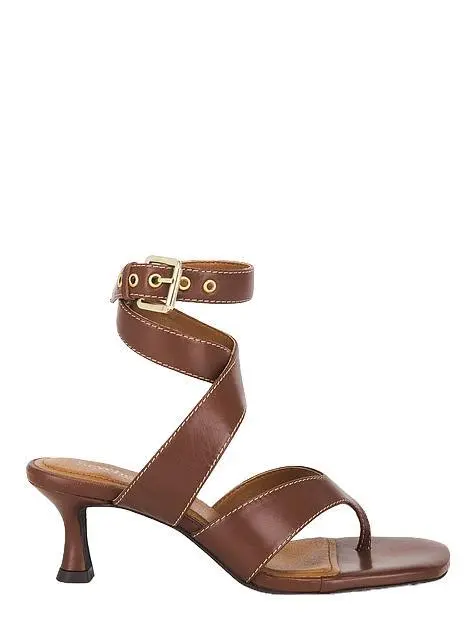 Seychelles Stroke Of Luck" Sandal - Brown Leather