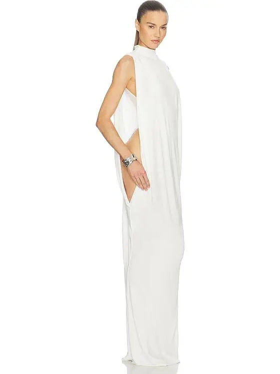 HELSA Katerina Jersey Gown - Ivory