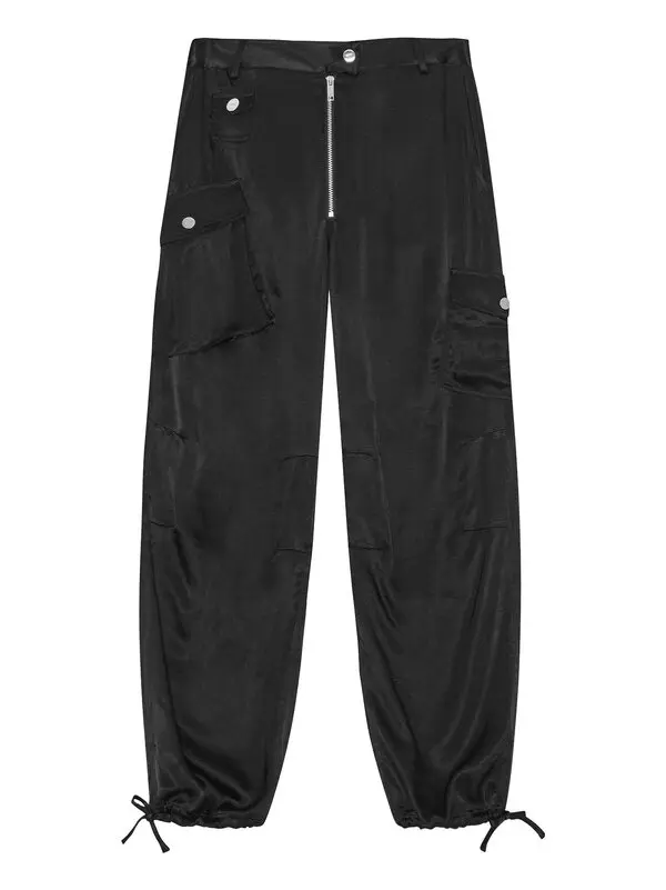 GANNI Cargo Pants - Black