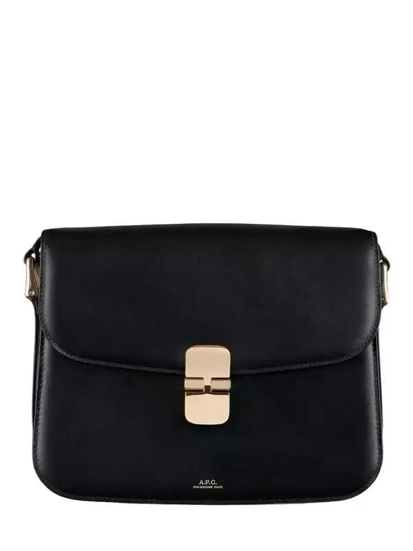 A.p.c. Grace Shoulder Bag - Black