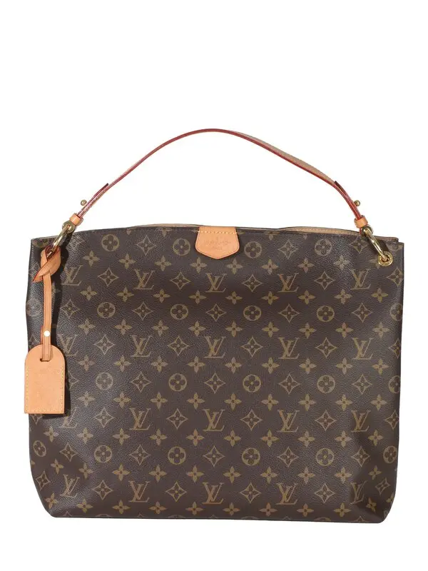 LOUIS VUITTON Monogram Canvas Graceful Mm - Brown