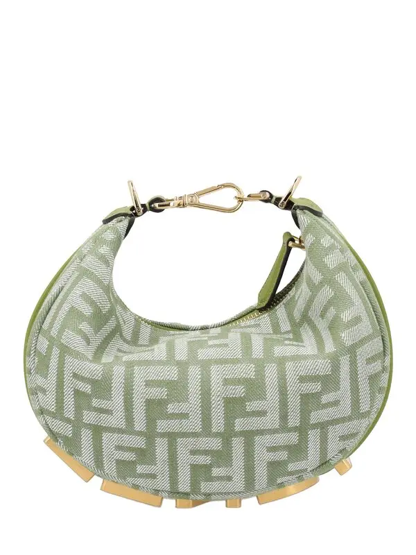 Fendi Mini Hobo Bag - Green