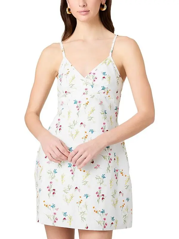 French Connection Alissa Christine Mini Dress - Summer White