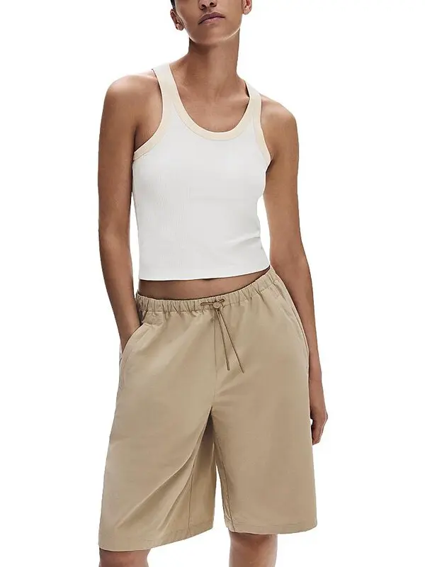 On All Day Ribbed Tank - Ivory