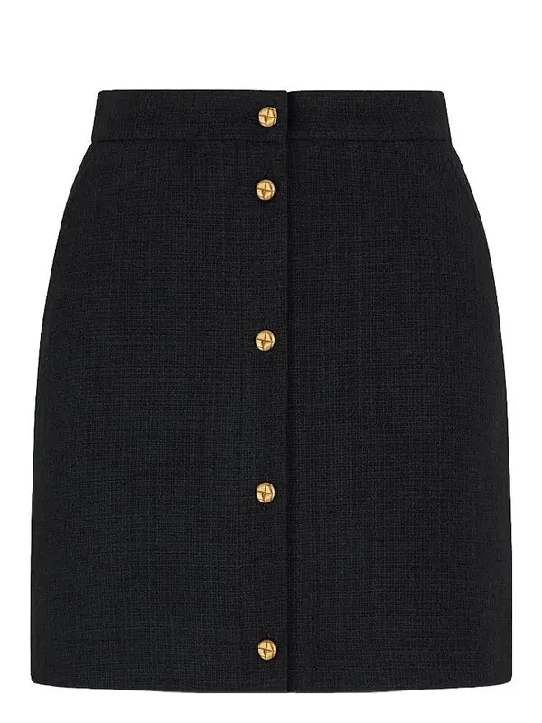 BLAZÉ MILANO Appaloosa Mini Skirt - Black