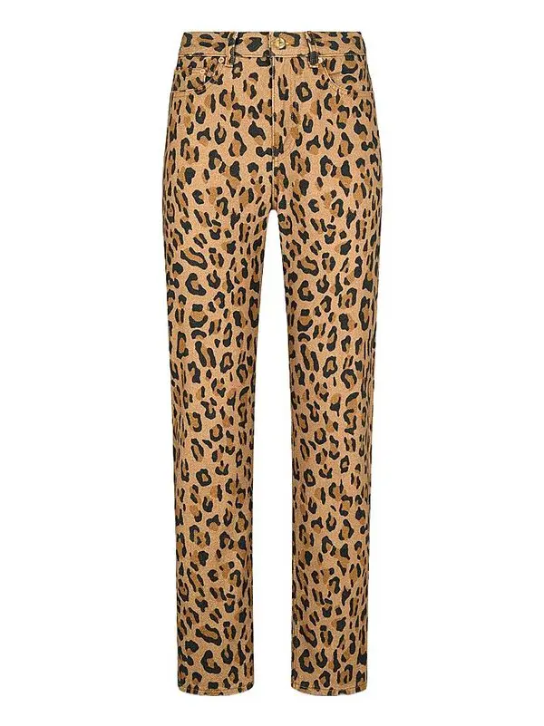 BLAZÉ MILANO Simba Denim Paso Straight Jeans - Camel
