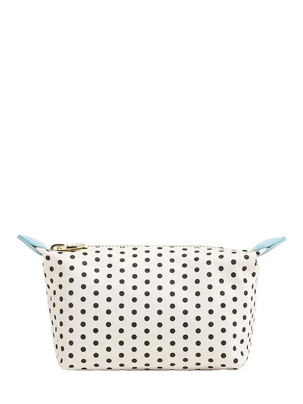 Stoney Clover Lane Small Nylon Pouchette - Black/white