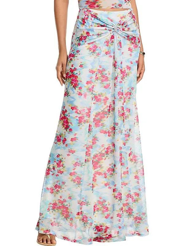 AFRM Amirah Printed Maxi Skirt - Digital Floral