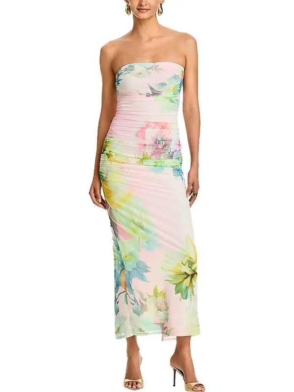 AFRM Marlo Maxi Dress - Growing Rose