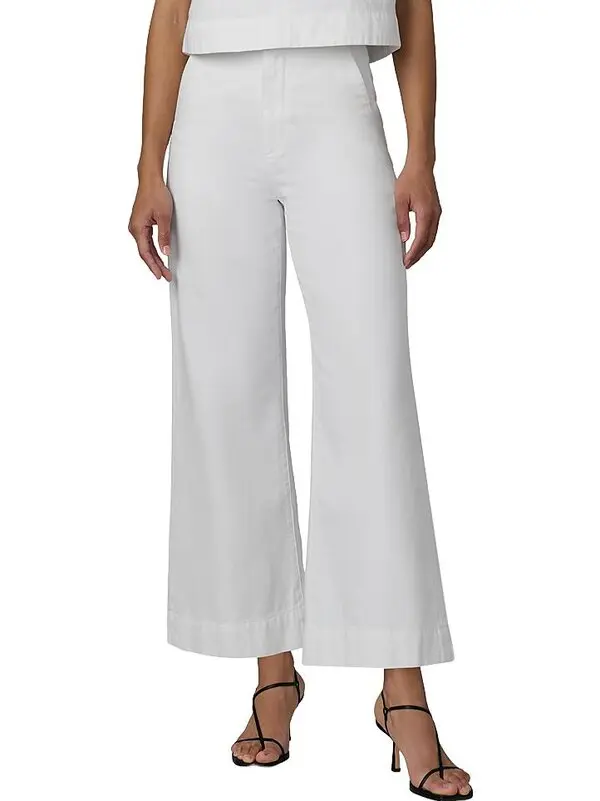Joe's Jeans High-rise Ankle Trousers - White
