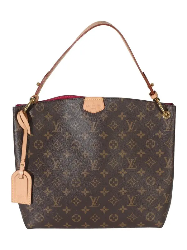 LOUIS VUITTON Monogram Canvas Graceful Pm - Red