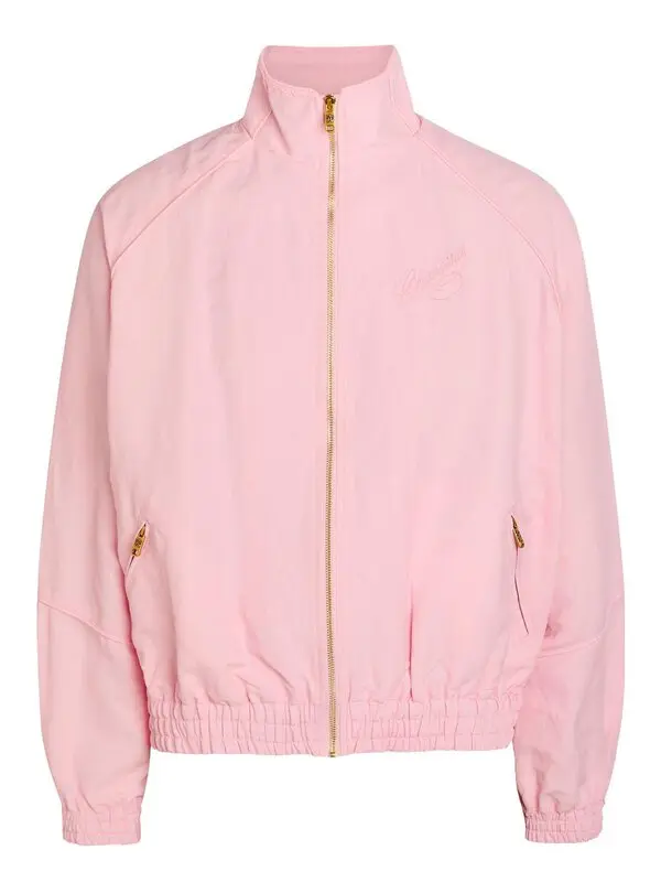 WILLY CHAVARRIA Ruff Rider Logo-embroidered Track Jacket - Pink