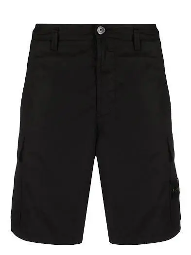 Stone Island Basic Shorts - Black