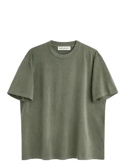 Our Legacy Box T-shirt - Worn Olive