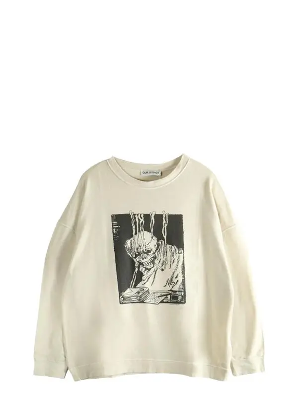 Our Legacy Slack Sweatshirt - Angry Fan Mail Print