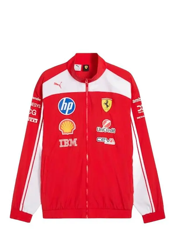 PUMA Scuderia Ferrari Hp Replica Drivers Track Jacket - Puma Red