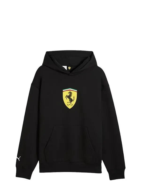 PUMA Scuderia Ferrari Shield Hoodie - Puma Black