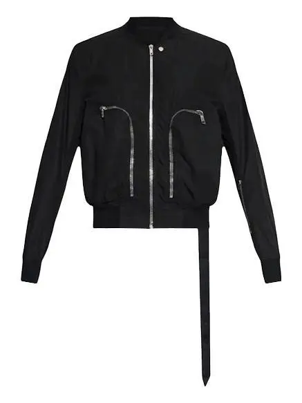 Rick Owens Bauhaus Flight Bomber - Black