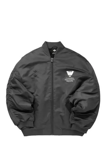Adidas X Willy Chavarria Bomber Jacket - Grey