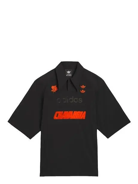Adidas X Willy Chavarria Polo Shirt - Black