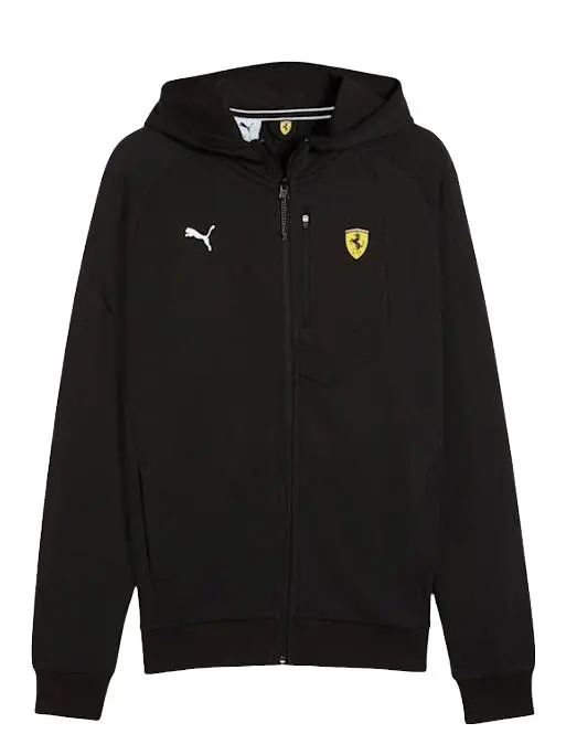 PUMA Scuderia Ferrari Sweat Jacket - Puma Black
