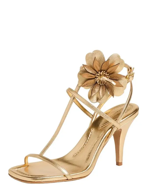 Zimmermann Belara Sandals - Gold
