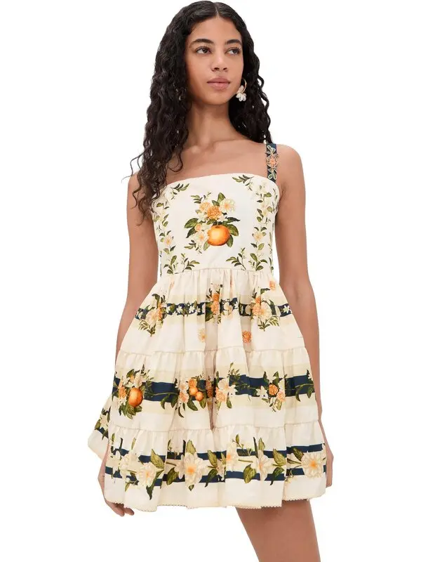 Agua Bendita Lima Mini Valle Dress - Multicolor