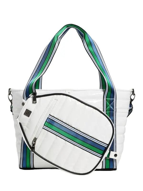 THINK ROYLN Ace Of The Court Pickleball Bag - White Patent