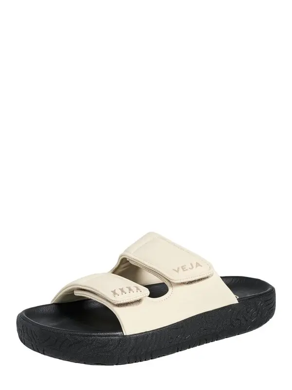 VEJA Etna Bold Leather Sandals - Cashew