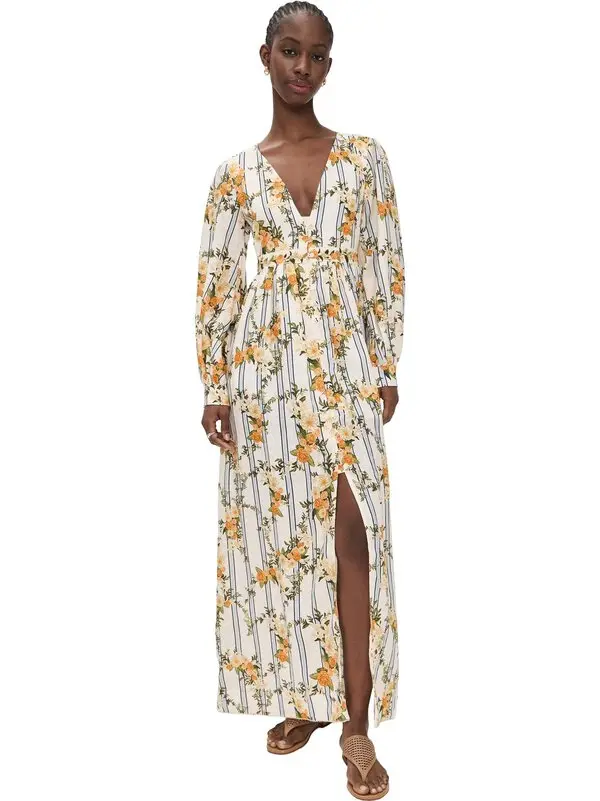 Agua Bendita Frambuesa Valle Maxi Dress - Multicolor