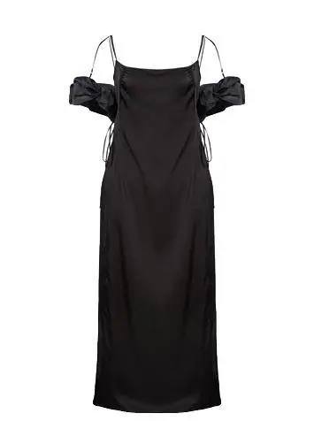 Jacquemus Midi Bodycon Dress - Black