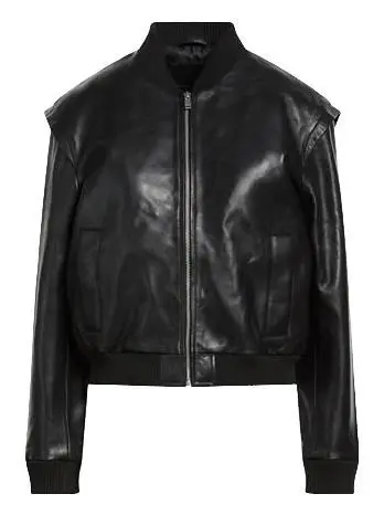 Bolongaro Trevor Erin Sheepskin Bomber Jacket - Black