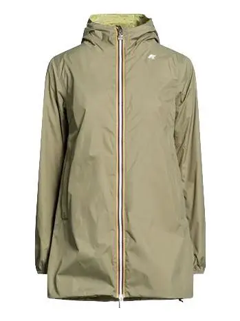 K-WAY Recycled Nylon Hooded Windbreaker - Green