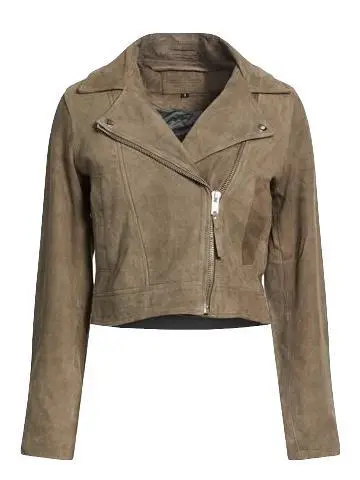 Bolongaro Trevor Aria Biker Jacket - Khaki